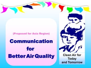 Poster communication for clean air Quality | PPT