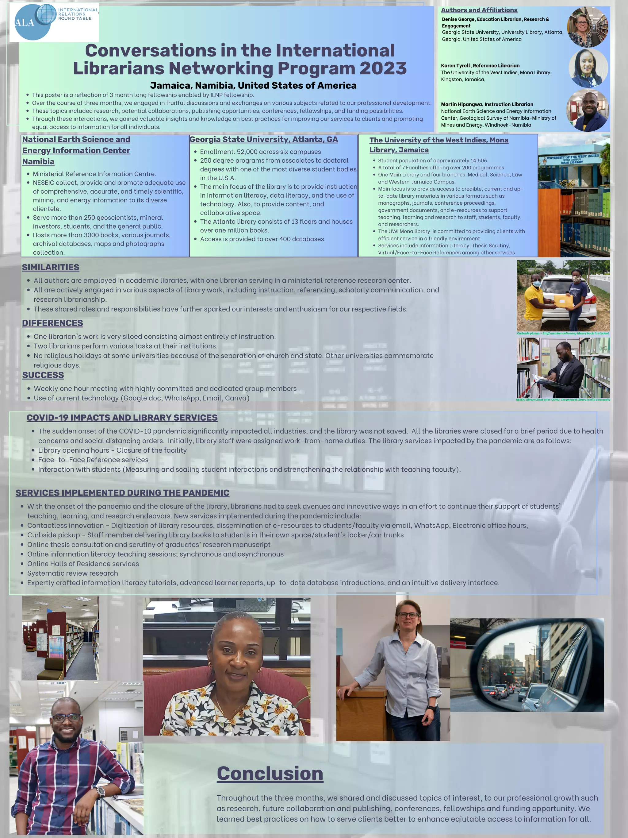 Conversations in the International Librarians Networking Program 2023 ...