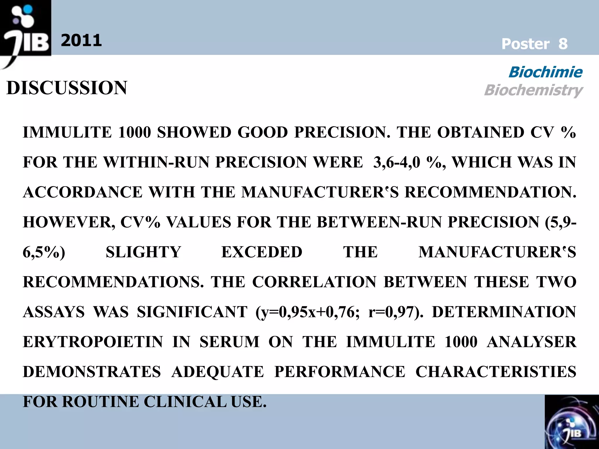 Poster 13 biochimie | PPTX