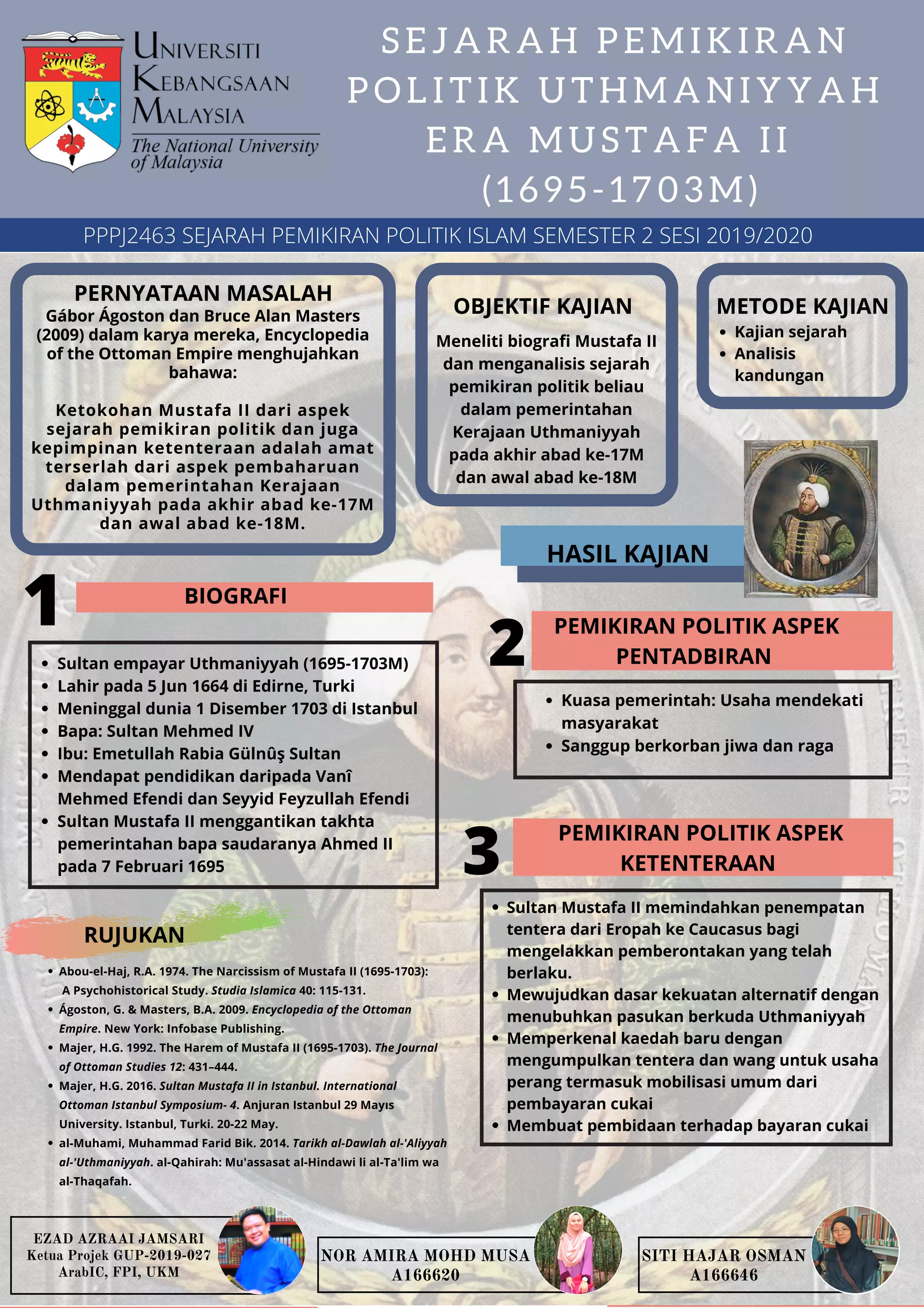 Sejarah Pemikiran Politik Uthmaniyyah Era Mustafa II (1695-1703M) | PDF