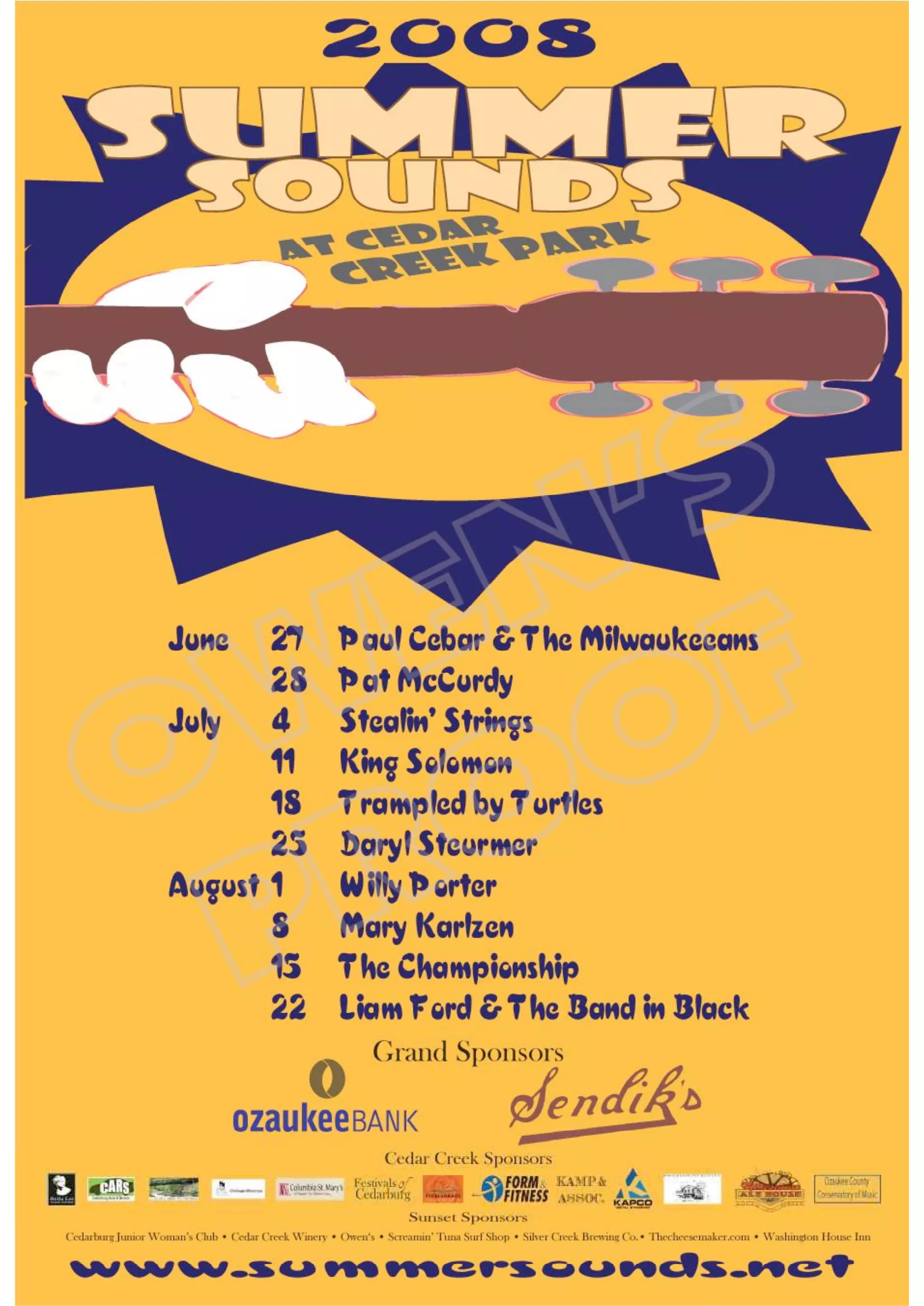 Summer Sounds 2008 | PDF