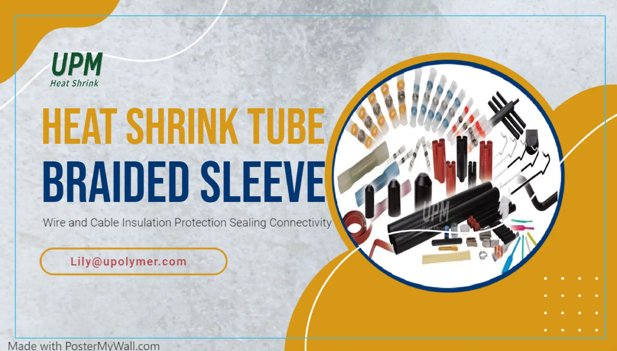 Versatile Heat Shrink Tubing and Braided Sleeve for your wire and cable ...