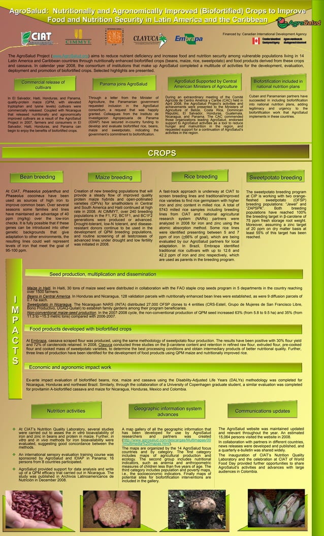 Poster48: Agrosalud: Nutritionally and agronomically improved ...