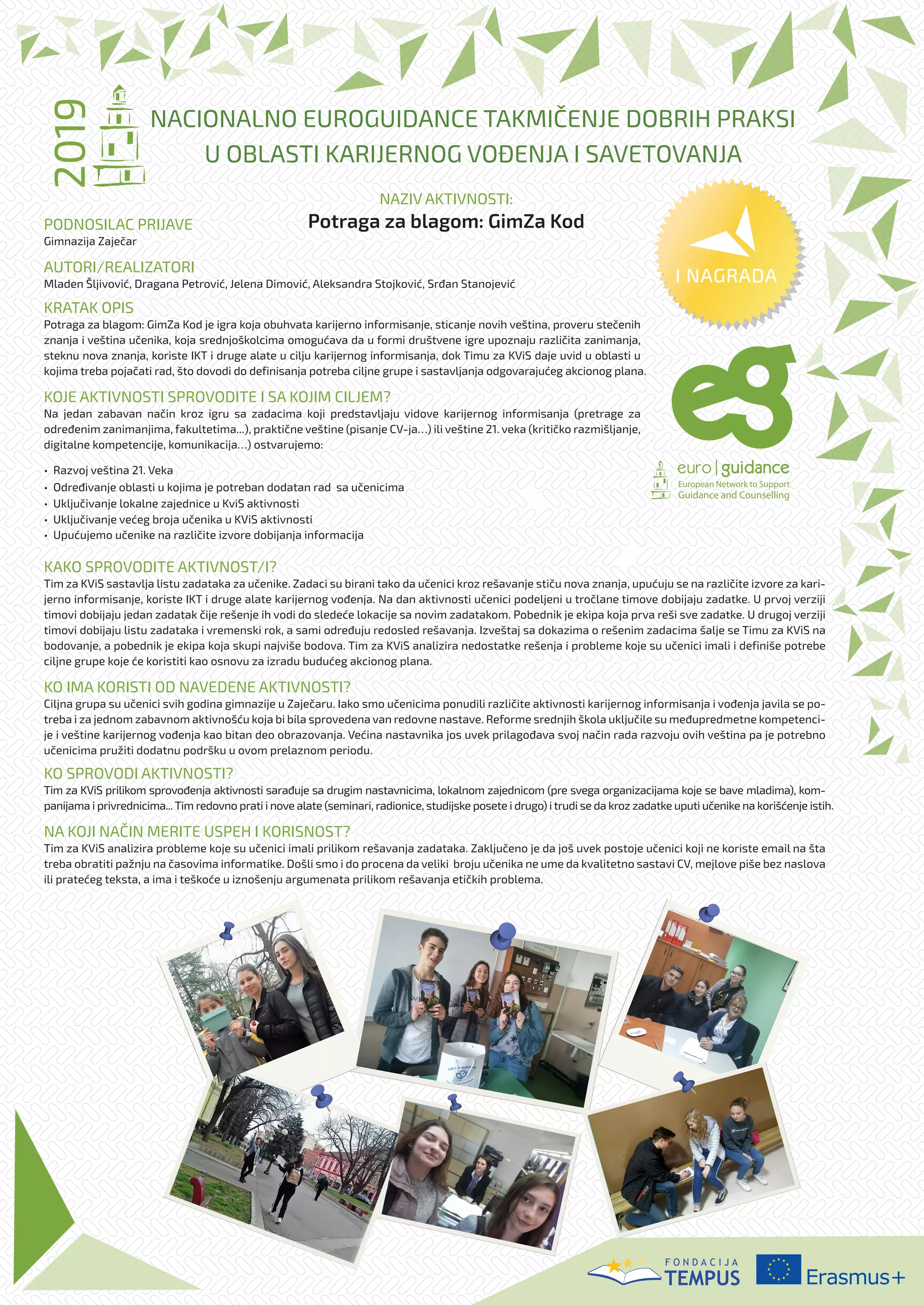 Potraga za blagom: GimZa Kod | PDF