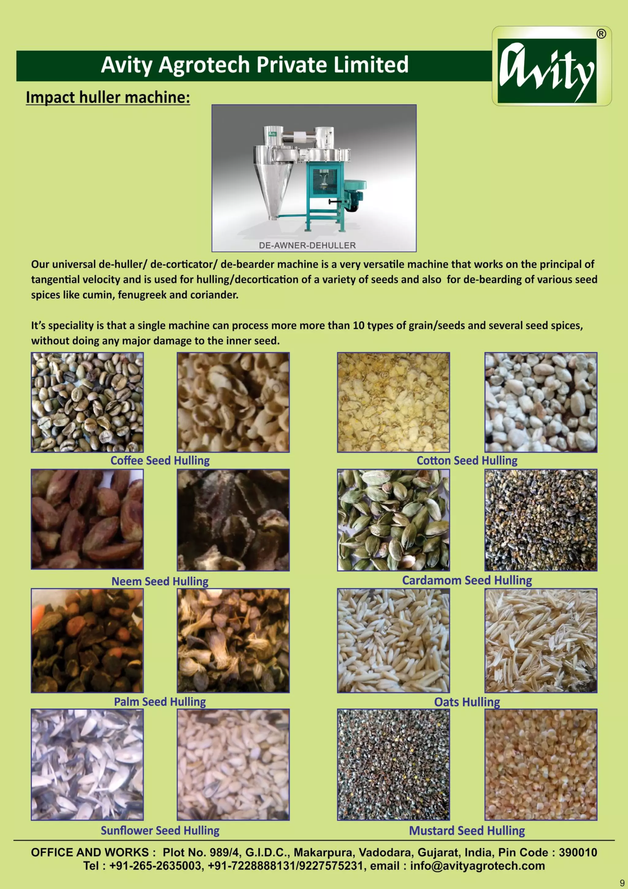 seed huller machine | PDF