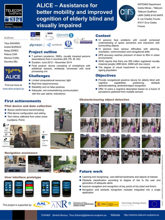 Assistance for Better Mobility and Improved Cognition of Elderly Blind ...