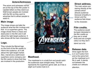 Poster analysis | PPT | Movies | Entertainment
