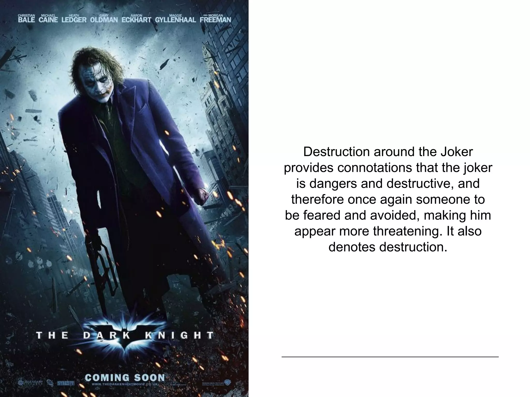 Joker The Dark Knight Poster