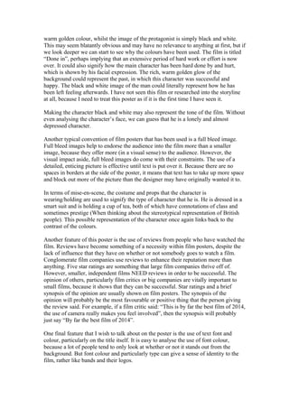 Poster analysis | PDF