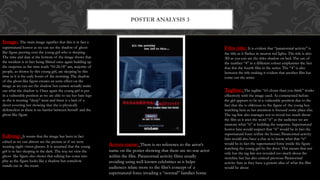 Poster analysis | PPTX