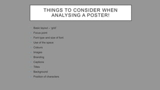 Poster analysis | PPTX