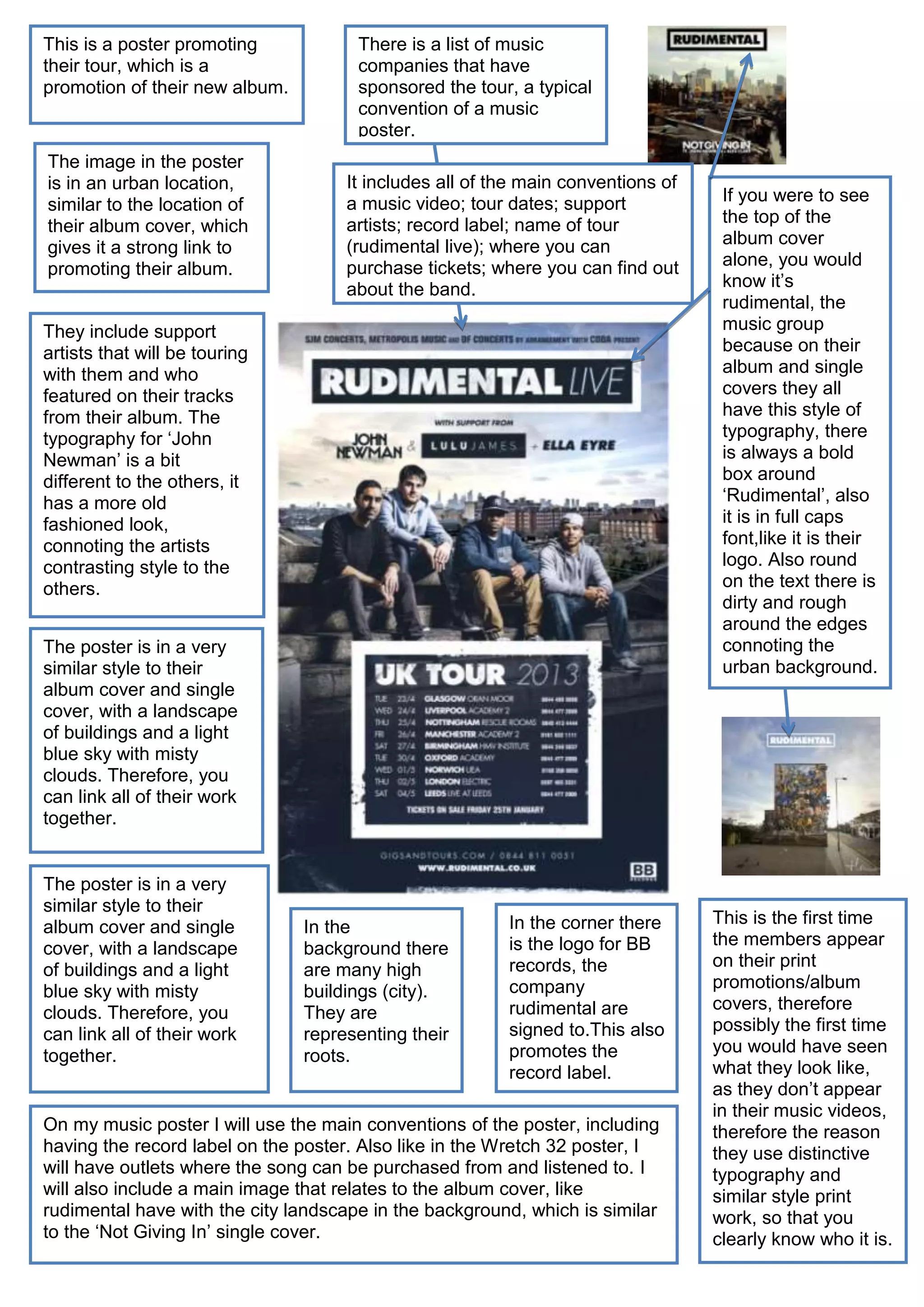 Poster analysis rudimental | DOCX