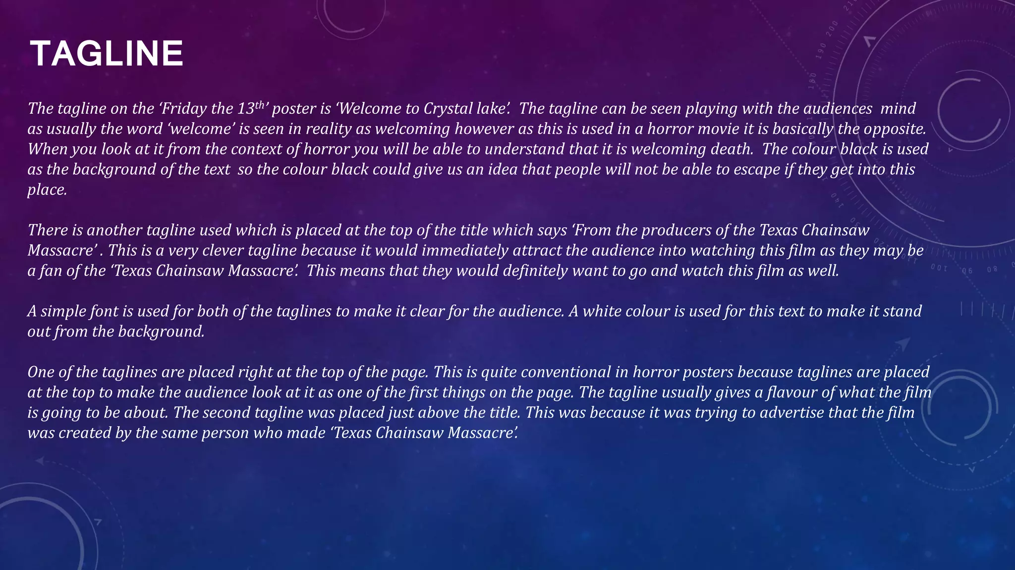 Poster Analysis 1 | PPTX