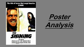 Poster Analysis Three | PPT