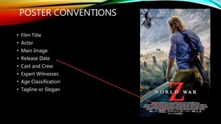 Poster analysis world war z | PPTX