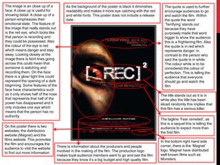 Poster and magazine analysis | PPT