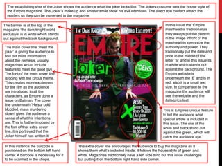 Poster and magazine analysis | PPT