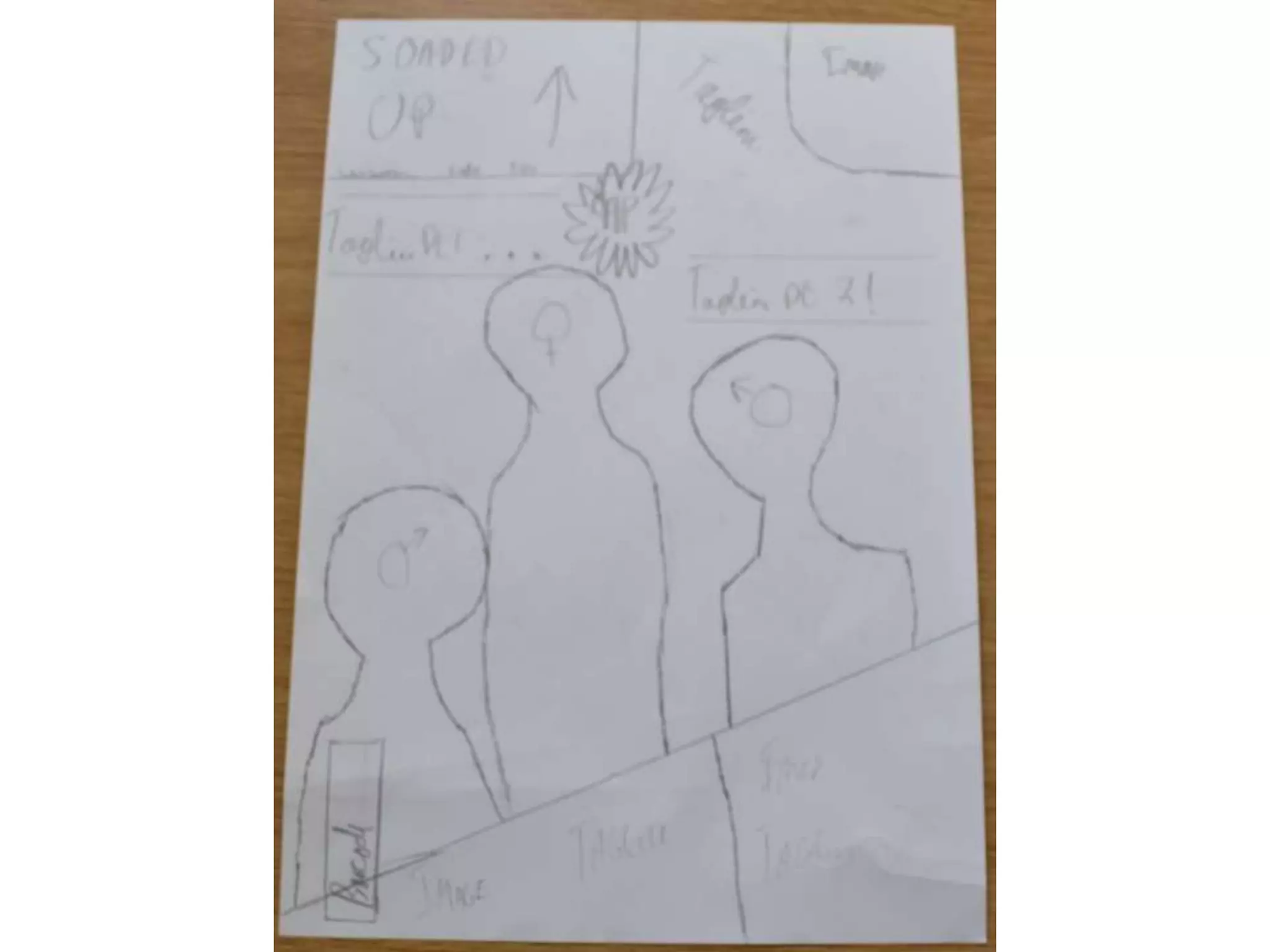 Hand Drawn Drafts - Magazine and Poster | PPT