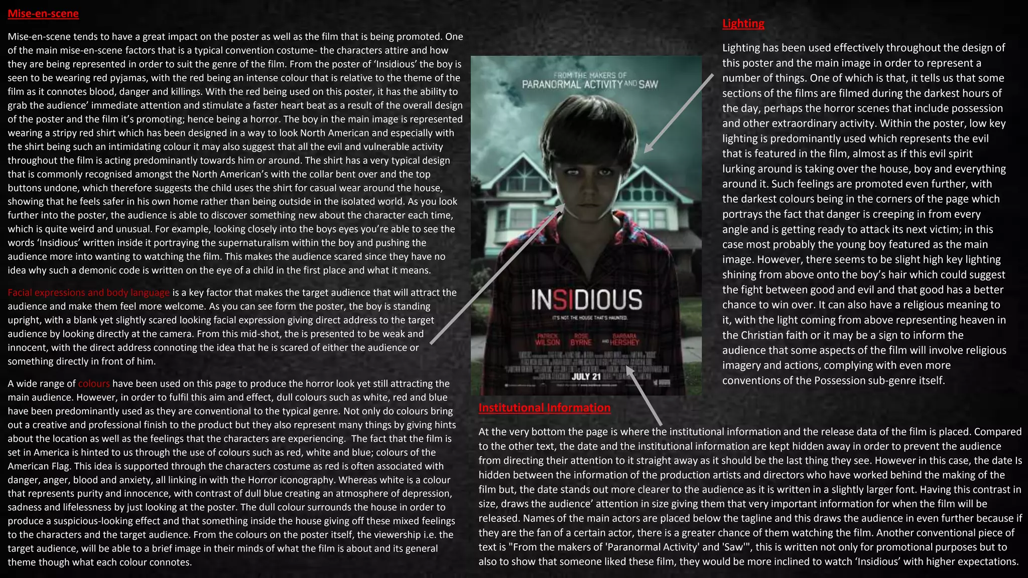 Poster Analysis - Friday the 13th | PPTX