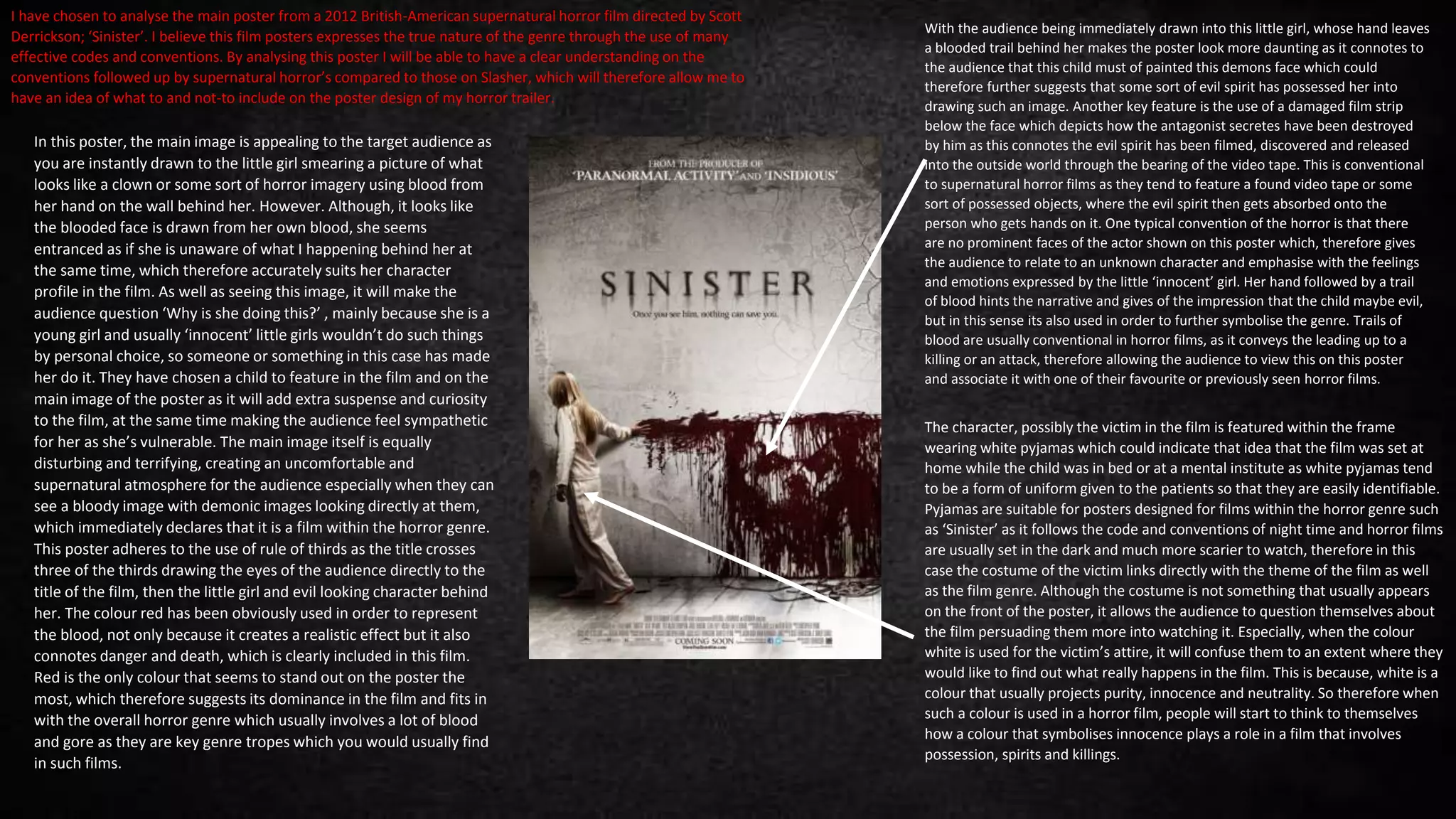 Poster Analysis - Friday the 13th | PPTX