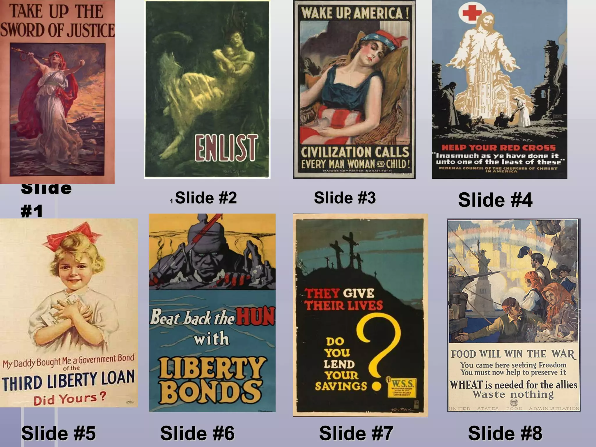 WWI and WWII Propaganda Poster Art | PPT