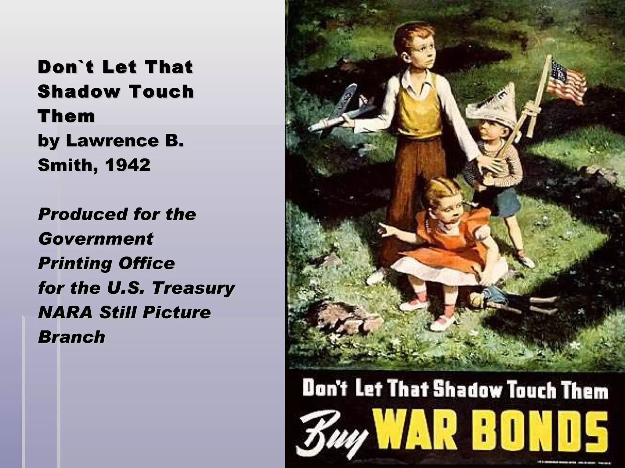 WWI and WWII Propaganda Poster Art | PPT