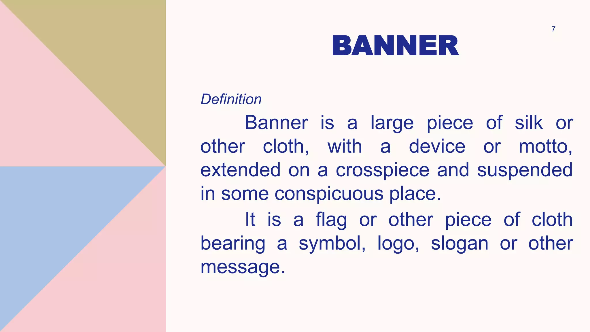 Poster, banner, pamphlet, and brochure.pptx