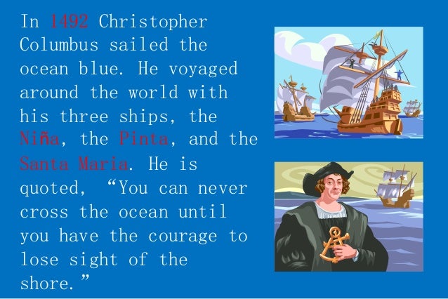 Christopher Columbus poster