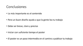 Poster cientifico | PDF