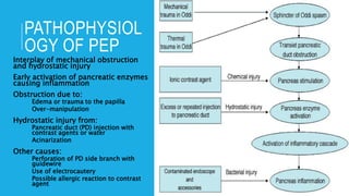 POST ERCP PANCREATITIS- RISK FACTORS / PREVENTION / TREATMENT | PPTX