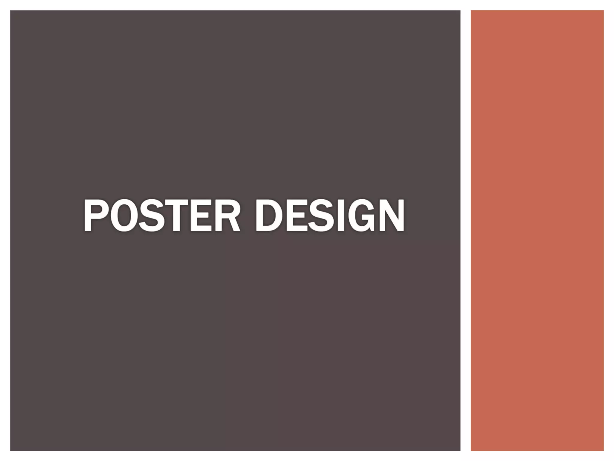 Design - Level 2 - Unit 2 - Poster design | PPT