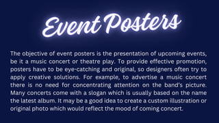 A VERY SIMPLE PRESENTATION ON POSTER DESIGN | PDF