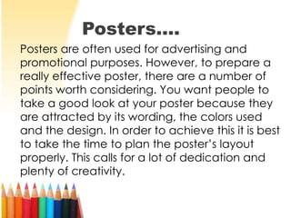 Poster design Challenge | PPTX