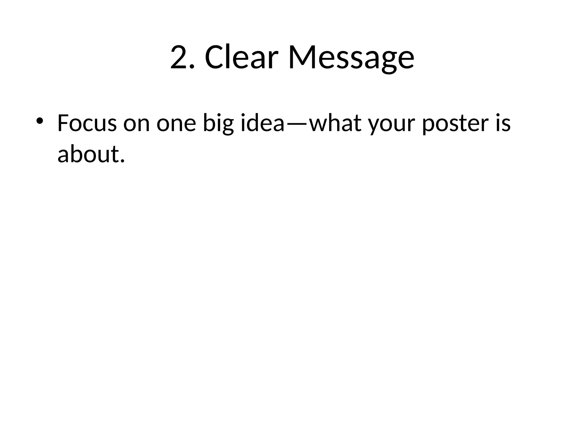 Poster Design Principles lesson for Kids | PPTX