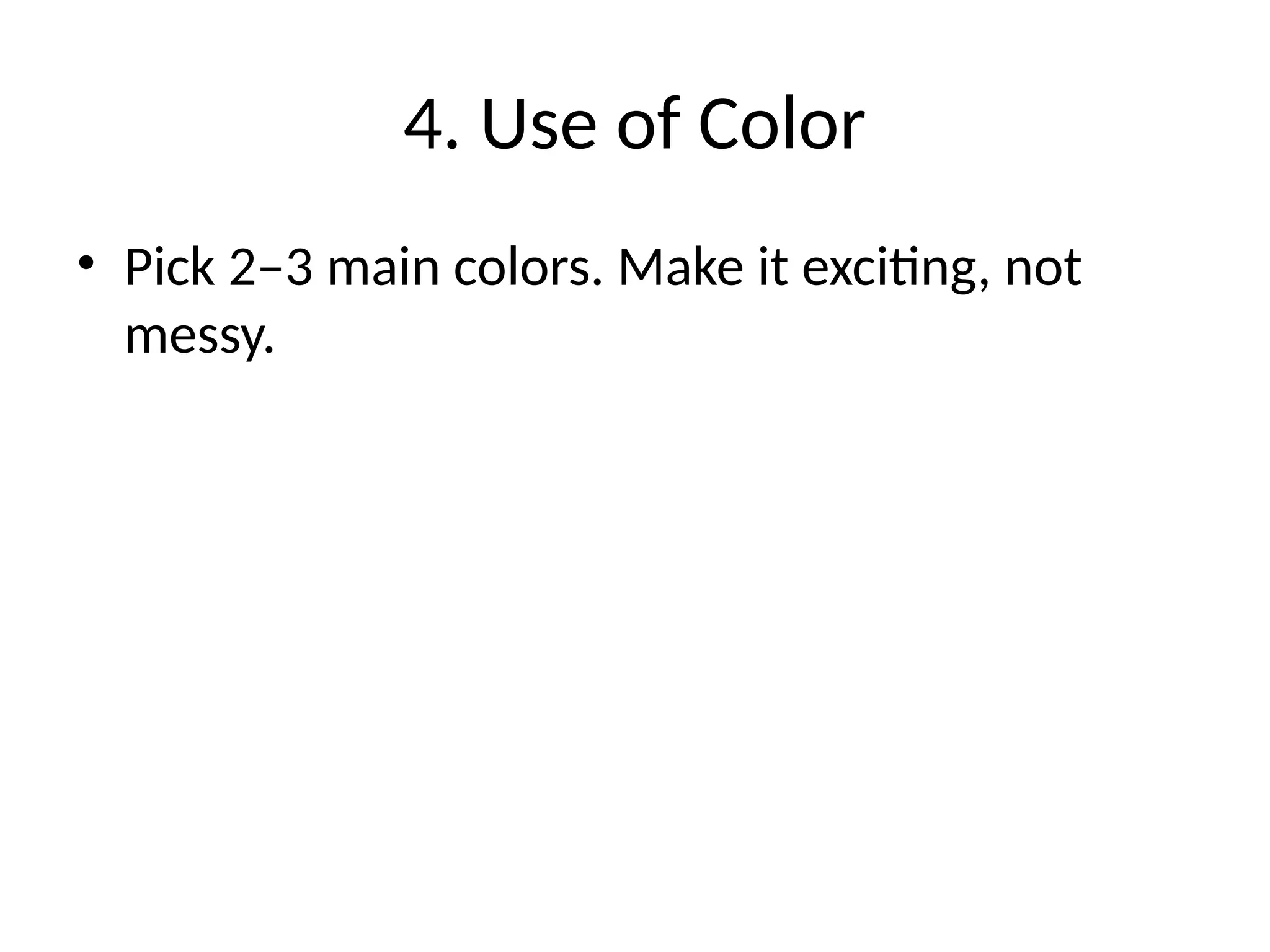 Poster Design Principles lesson for Kids | PPTX