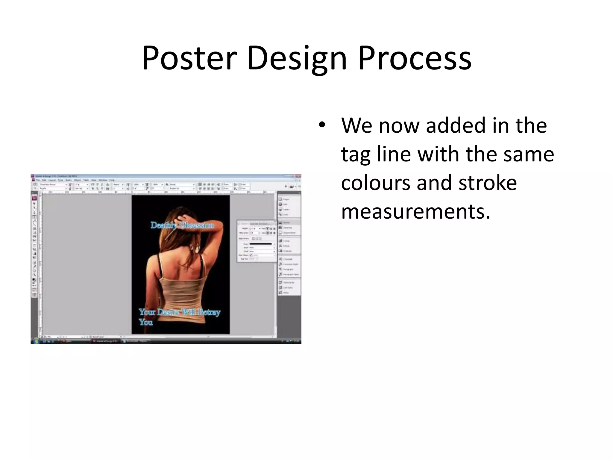 Poster design process | PPTX