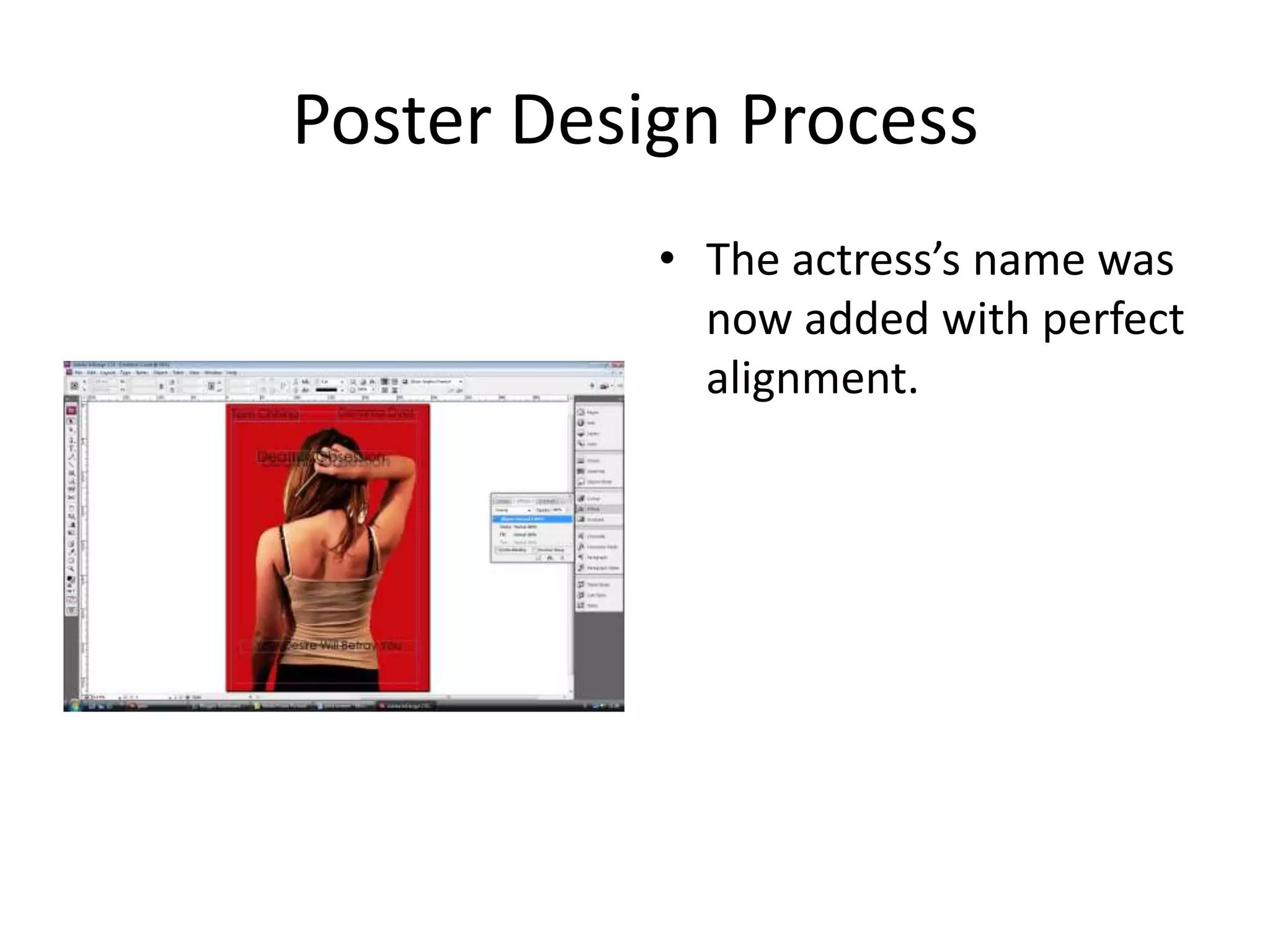 Poster design process | PPTX