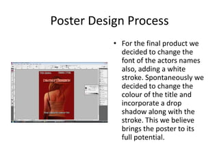 Poster design process | PPT