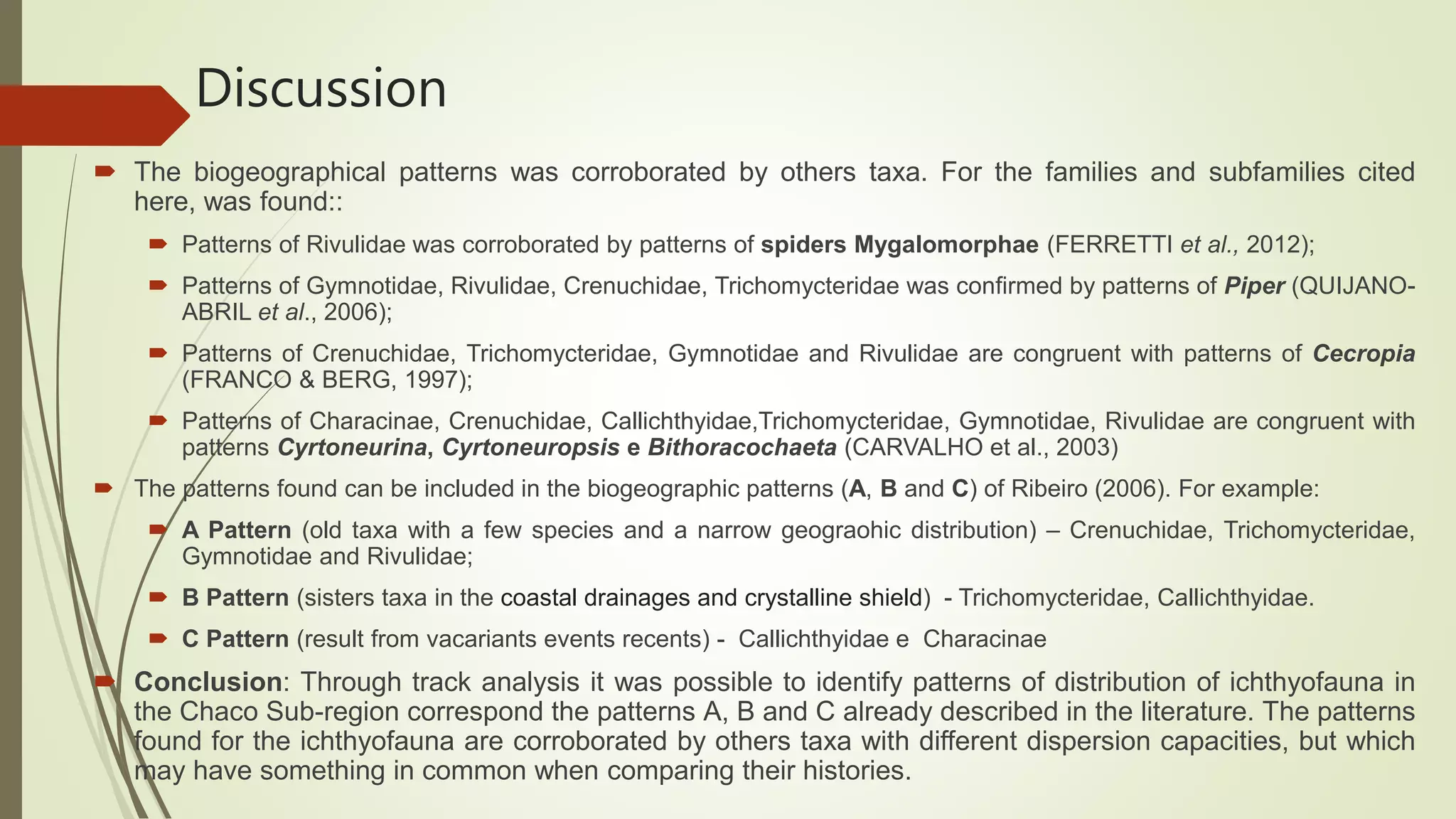 Poster Distributional Pattern of Ichthyofauna | PPT