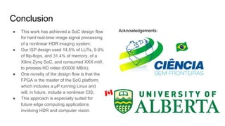 System-on-Chip Design Flow for the Image Signal Processor of a ...