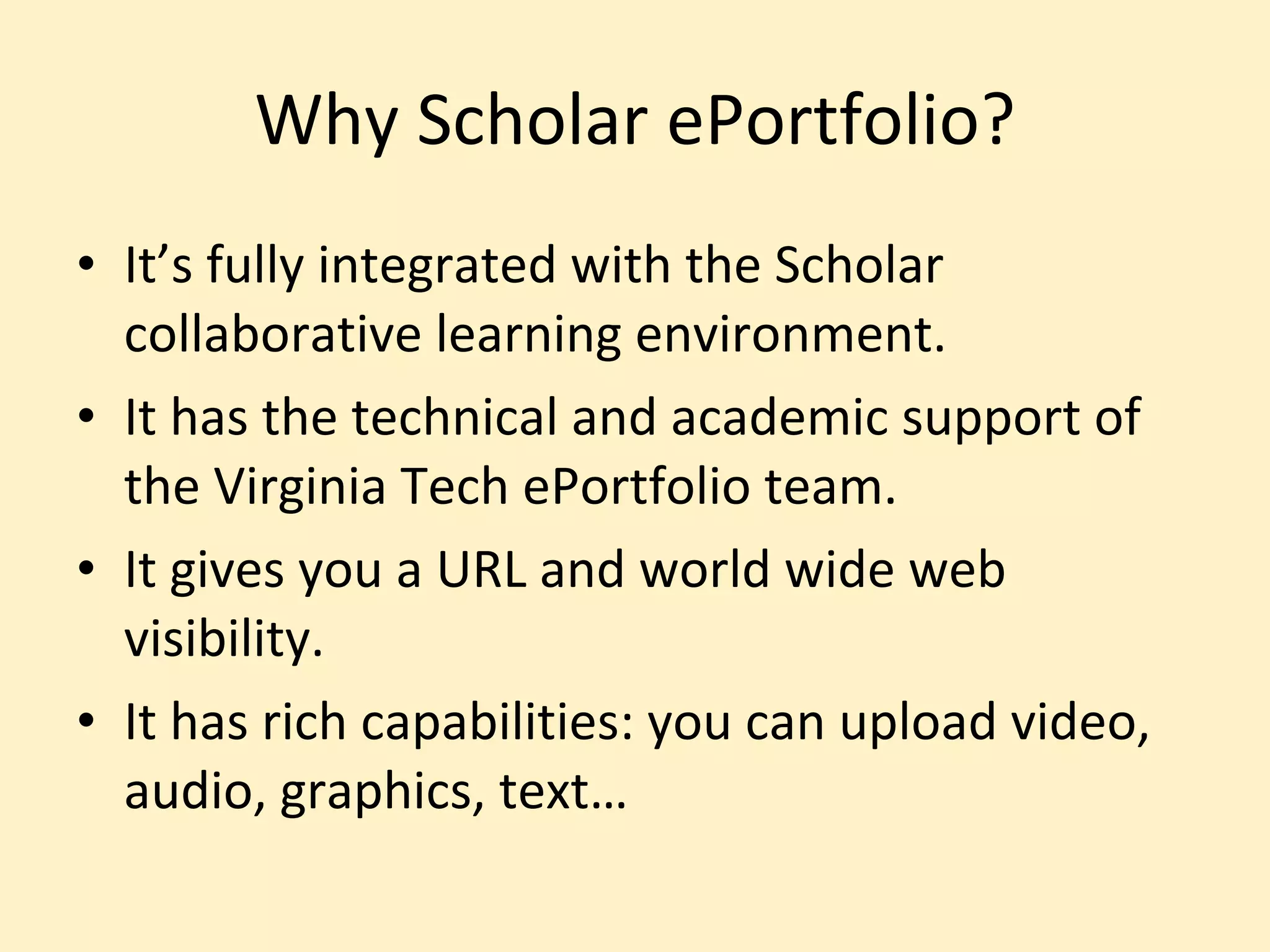 Poster e portfolio | PPT