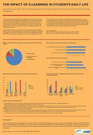 The impact of e-Learning in students daily life | PDF