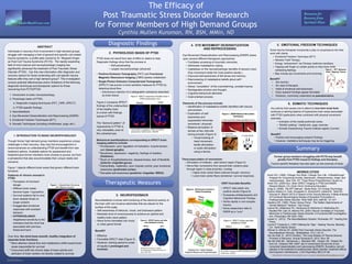 The Efficacy of Post Traumatic Stress Disorder Research for Former High ...
