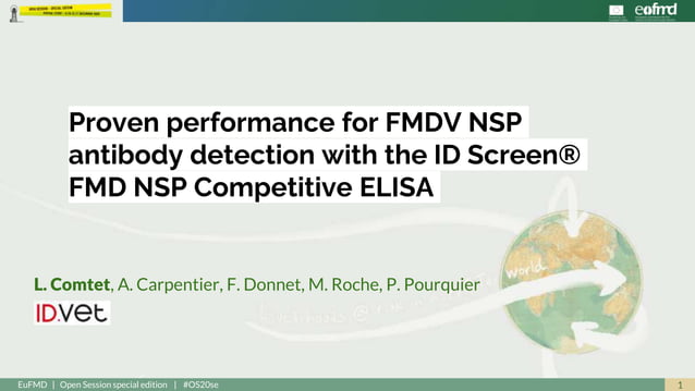 OS20 - Proven performance for FMDV NSP antibody detection with the ID ...