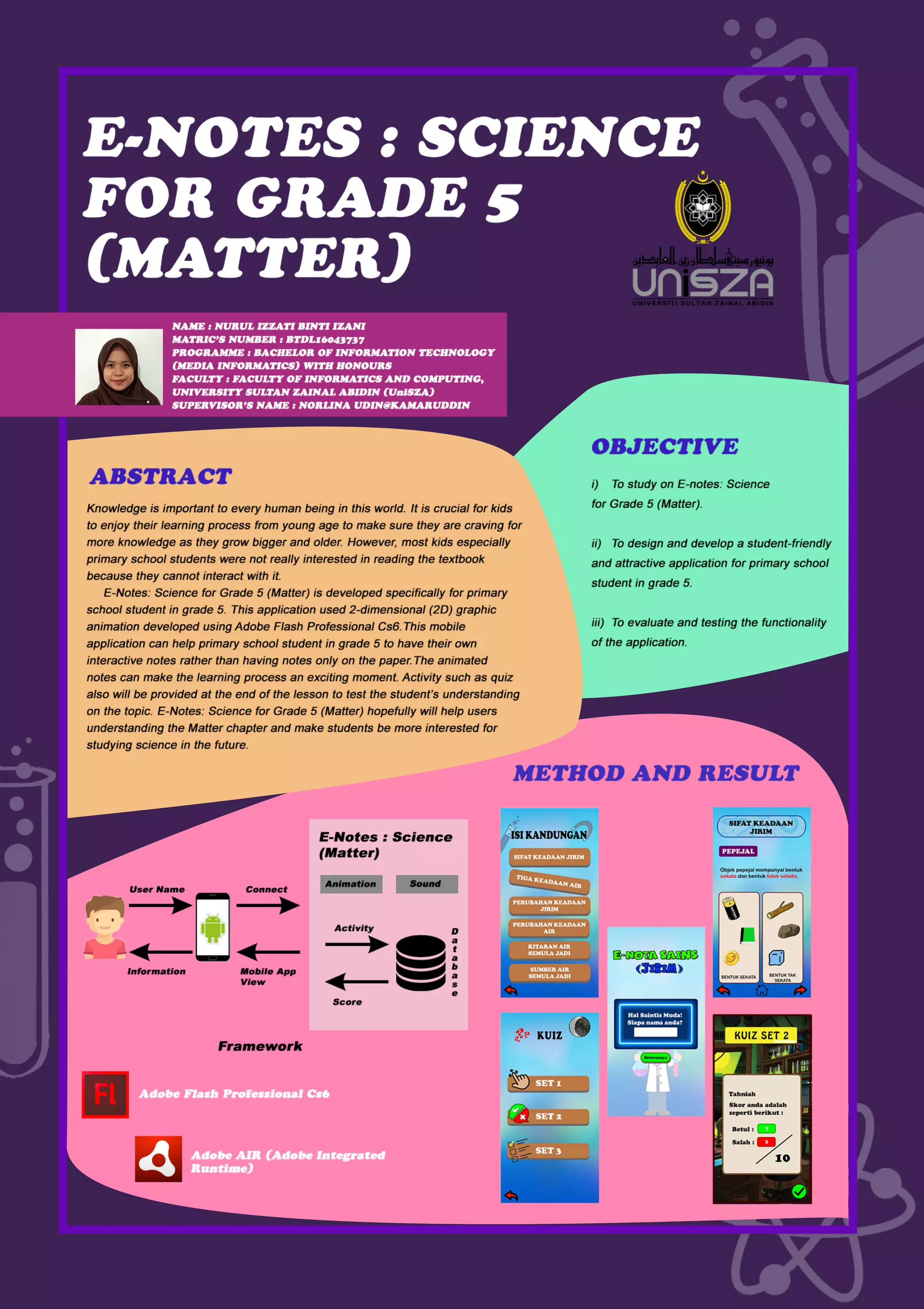 Poster E-Notes : Science for Grade 5 (Matter) | PDF