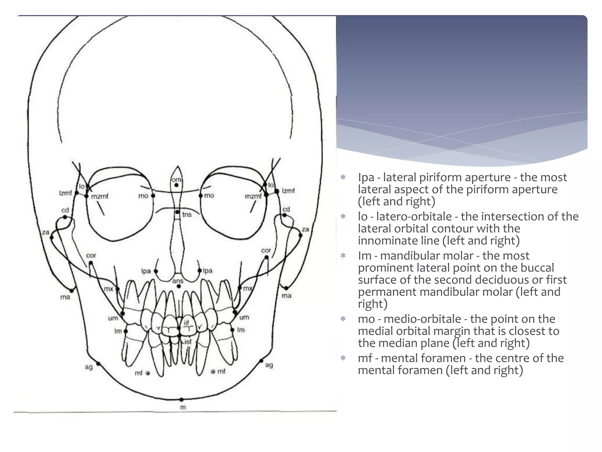 Posterio anterior cephalometric analysis | PPTX