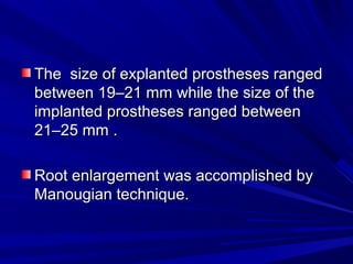 Posterior approach aortic root enlargement in redo aortic | PPT