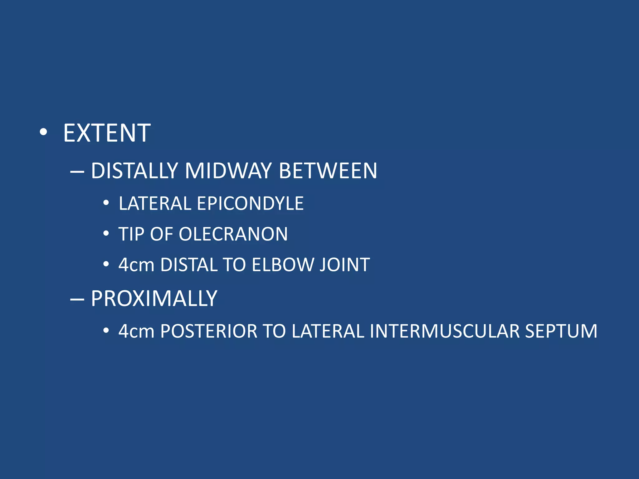 Posterior approach to humerus | PPTX