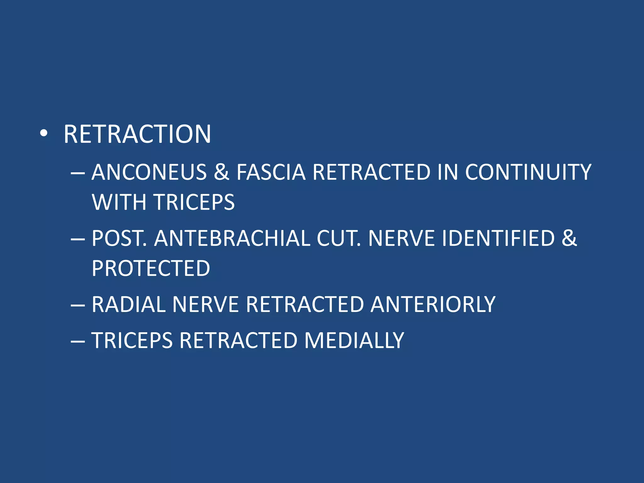 Posterior approach to humerus | PPTX