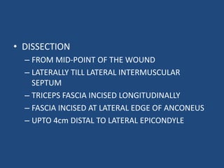 Posterior approach to humerus | PPTX